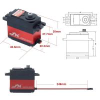 China NEW JXPDI-6215MG 15KG High Precision Large Torque Metal Gear Digital Standard Servo RC Drone Car Crawler Boat Helicopter Fixed for sale