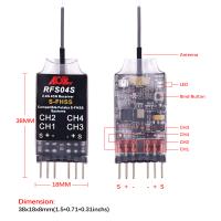 China Hot Sales Reliable 2.4Ghz RX RFS04S S-FHSS Futaba Easy Installation Signal Receive 4CH 8.4V Mini RC Receiver Plane Car Parts for sale