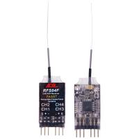 China Hot Sales Light Weight Easy Used 2.4Ghz 4CH RX RFS04F Mini FASST Futaba Receiver RC Aircraft Fixed Wing Parts for sale