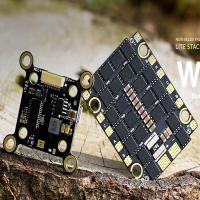 China T-Motor Velox Stack F411 Lite Flight Controller W/Bm270 5v 2a Bec Osd V45a 4in1 Blheli Esc 30x30mm 3-6s for Rc Fpv Drone for sale