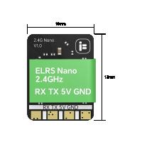 China Wholesale Price IFlight ELRS 2.4GHz/915MHz 250mW/500 Dual-Antenna True Diversity RX Receiver For FPV RC Racer Drone for sale