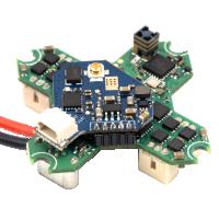 China IFlight F411 1 S AIO Whoop Drone ELRS/CC2500 Rx STM32F MCU Support 4.8G Mini Analog FPV 25.5*mm Drones Accessories for sale