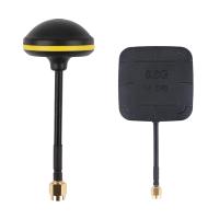China High Gain Fpv Receiver Spare Parts 5.8g 14dbi Flat Panel  Mushroom Antenna for Rp-Sma Drones Metal Accessories for sale