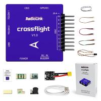 China Radiolink Crossflight Flight Controller 2-12s 10 Pwm Fc with Osd Module Ts0 Gps M8n for Fpv Drone Heli Airplane Car Boat for sale