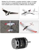 China Wholesale Price Original T-MOTOR AT2317 Brushless Motor For Rc Plane With 880kv 1250 1400 Model Airplane Engines for sale