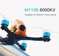 China Wholesale Price T-MOTOR M1106 6000KV Brushless Motor BLDC Drone For FPV Racing Drones Quadcopter UAV Blender for sale