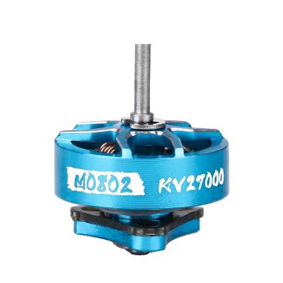 China T-Motor M0802 Kv27000 Waterproof Brushless Tinywhoop Indoor Racing Fpv For Drone for sale