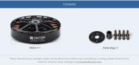 China T-MOTOR Antigravity MN8012 High Power High Speed Electric Dc Gear Motors for Drone ,Motorcycle ,Generator for sale