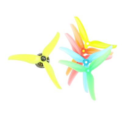 China Hot T-MOTOR T5146 3-blade Propeller Compatible POPO Mounting Hole M5 Center Thickness 7mm For RC FPV Racing Drone Accessories for sale