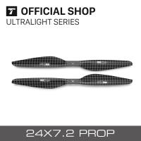 China T-MOTOR 24-Inch Carbon Fiber P*7.2 CW CCW 2 Blades Propeller Multicopter RC Aircraft Drone Accessories for sale