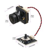 China 1/2.7 LST-S6 1200 TVL / 8 1500 Mini FPV Camera 2.1mm Lens 5-35V PAL/NTSC With OSD Internal Adjustable For RC Drone for sale