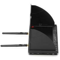 China Uangel LCD5802D 5.8G 40CH 7 Inch Raceband FPV Monitor 800x480 With DVR Build-in Battery Video Screen For Multicopte for sale