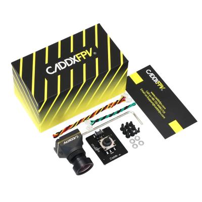 China Caddx Ratel Pro 1500TVL BSI Sensor PAL/NTSC 2.8mm Ultra Light FOVD / CMOS FPV Starlight Night Vision Camera -Black for sale