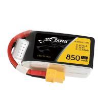 China Gens Tattu 3s/4s Lipo Battery for Rc Fpv Racing Drones 850mah 75c 11.1v/14.8v with Xt60 Plug 150/180mm for sale