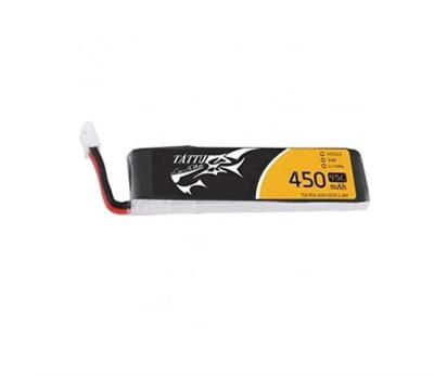 China Tattu 450mah 3.8v Hv 95c 1s1p Lipo Battery Pack with Jst-Phr Plug for Tiny - Long Small Mini for sale