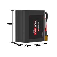 China New IFlight Fullsend 6S 5000mAh Li-Ion Drone Battery With XT60 Connector 25C EVE INR21700-50PL For FPV Metal Product for sale