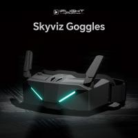 China New IFlight Skyviz Analog FPV Goggles Built-in Receiver 30FPS CVBS 1920x1080 100Hz Supported 64G Cards Glasses For RC Drone for sale
