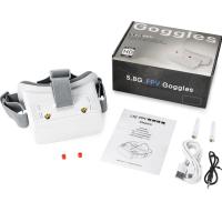 China New VR100 Adjustments FPV Glasses With 5.8G 40ch Receiver 3.0 Inch Screen For Racing Drone Whoop for sale