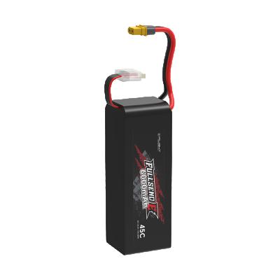 China Hot IFlight Fullsend E 6000mah 6s1p 22.2v LiPo Battery 45C 133.2Wh With Xt60h For Fpv 7 Inch FPV Drone Kit Longrange for sale