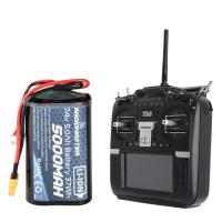 China Hot RadioMaster 5000mah 7.4V 2S 37wh Battery High Capacity JST-XH XT30 Plug TX16S 18S Remote Control Transmitter Racing Drone for sale