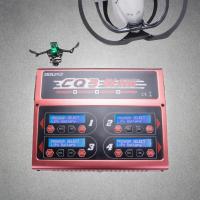 China EV-PEAK CQ3 100Wx4 10A 1-6S Balance Charger with JST_XH Adapter Board Drones Accessories for LiPo LiFe NiMH NiCd Battery for sale