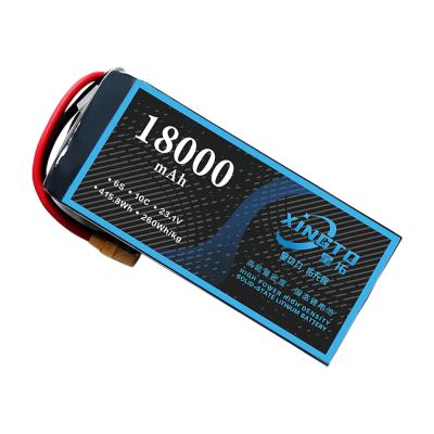 China Xingto Custom Drone Packs 18000mAh 23.1v LiPo Battery Large Capacity Industrial Vehicle Batteries for UAV Drones Accessories for sale