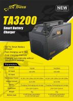 China Best Selling TA3200 3200W Multifunctional Balancing Charger Dual Channel 6S High Power for TATTU Battery for sale