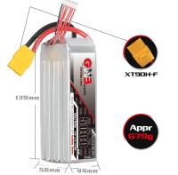 China GNB 3000mAh 6S LiPo 22.2V 100C XT60 RC Car Drone Battery High-Performance 3500 5000mAh C-Rating Flight High Discharge C for sale