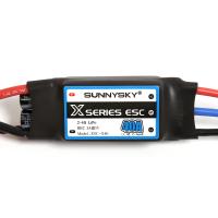 China SUNNYSKY 18A/40A/60A/80A RC Aircraft Electronics Brushless ESC for Fixed-wing Airplanes 2-6S 2-4S Battery Compatibility for sale