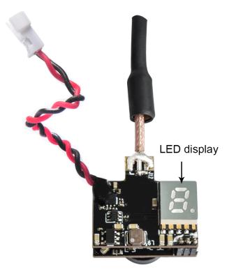 China NEW AKK BA3/BA1 5.8G 40CH VTX 0/25mW/50mW/200mW Switchable 600TVL 1/3 Cmos FPV AIO Camera for sale