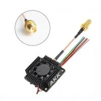 China AKK Ultra Long Range VTX 4.9G 5.8G 3W up to 10Km VTX With Fan MIC Smartaudio 30.5*30.5mm for RC FPV Drone Fpv Drone Vtx for sale