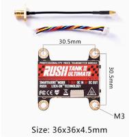 China RUSH TANK II V2 Ultimate 5.8G 48CH Raceband FPV Transmitter for RC Drones Switchable 2-8S VTX 25/200/500/800mW Drone for sale