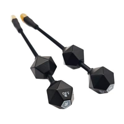 China For Ultra-High Gain 6Dbi 5.2G 6G 4.9G Dual Masonry ABS VTX Antenna for FPV Drones Stable Ultra-Long Distance Transmission for sale