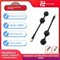 China For Ultra-High Gain 6Dbi 5.2G 6G 4.9G Dual Masonry ABS VTX Antenna for FPV Drones Stable Ultra-Long Distance Transmission for sale