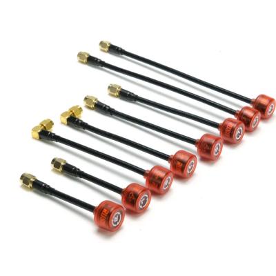 China RUSHFPV Cherry SMA 5.8G Antenna LHCP/RHCP VTX Video Transmitter Receiver Analog FPV HD RC Freestyle Racing Drone Toothpick for sale