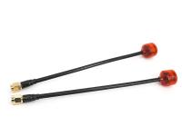 China RUSHFPV Cherry SMA 5.8G Antenna LHCP/RHCP VTX Video Transmitter Receiver Analog FPV HD RC Freestyle Racing Drone Toothpick for sale
