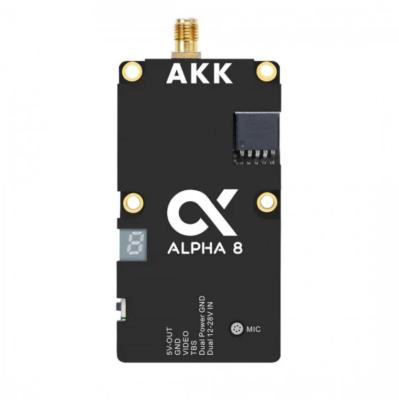 China AKK Alpha 8 8W VTX-5.8GHz 80CH 8W 5W 3W 1W Power Switchable FPV Video Transmitter Drones Accessories for sale
