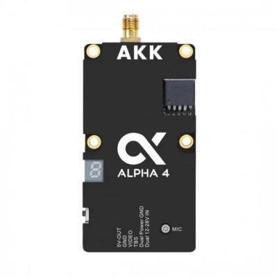 China AKK Alpha 4 4W VTX-5.8GHz 80CH 1w/2w/3w/4w Power Switchable Smart Audio FPV Video Transmitter for Drones Accessories for sale