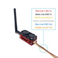 China Factory Sale 5.8G 5W FPV VTX Analog signal High Power FPV Video Transmitter for RC Drone for sale