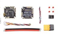 China JHEMCU GHF722AIOHD 40A AIO F722 Flight Controller Baro OSD BlackBox 40A 4in1 ESC 2S6S for Freestyle FPV Cinewhoop Builds for sale