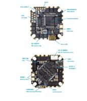China JHEMCU GHF722AIOHD 40A AIO F722 Flight Controller Baro OSD BlackBox 40A 4in1 ESC 2S6S for Freestyle FPV Cinewhoop Builds for sale