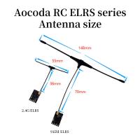 China Aocoda-RC ELRS 100mW 2.4G or 915 915MHz NANO ExpressLRS With T Antenna Support Wifi Upgrade for Racing Drones for sale