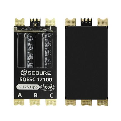China SEQURE ESC 12100 Brushless Speed Controller 5-12S 100A BLHeli_32 | AM For FPV Racing Drone Airplane Boat RC Car for sale