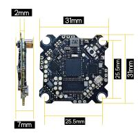 China Darwin Fpv F411 Aio Flight Controller 15a Blheli S 4in1 Esc 1-3s Betaflight Osd Bec For Racing Drone Build for sale