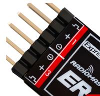 China Radiomaster ER4 2.4GHz  ER Series ELRS PWM Receiver ExpressLRS System for FPV Drone Parts Small Aircraft Ship Car Models for sale