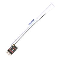 China Radiomaster ER4 2.4GHz  ER Series ELRS PWM Receiver ExpressLRS System for FPV Drone Parts Small Aircraft Ship Car Models for sale