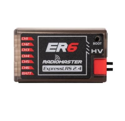 China Radiomaster ER6 2.4GHz ELRS PWM Receiver ExpressLRS System for FPV Drone Parts Small Aircraft Ship Car Models for sale