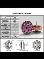 China Zhiying Power Rcinpower GTS V2 1202.5 Brushless Motor Micro Racing Drone Parts and Accessories for sale