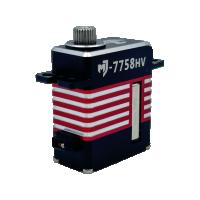 China Mj-7758hv 8.4v 7.7kg-Cm Digital Servo High Voltage Brushless Motor Stainless Steel Gear For Rc Airplane Helicopter Car Boat Made for sale