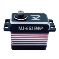 China Mj-6615wp High-Performance 12v Digital Servo 66kg-Cm High Voltage Brushless Waterproof Metal Gear For Car And Aircraft Models for sale